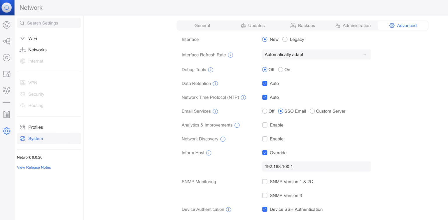 UniFi Controller on Docker – DHnet